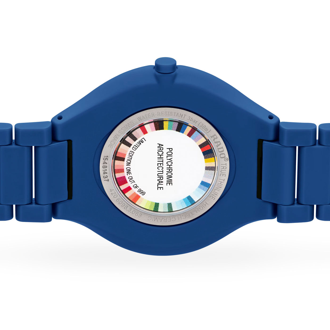 Reloj Rado True Thinline Les Couleurs Azul - Zait.cl