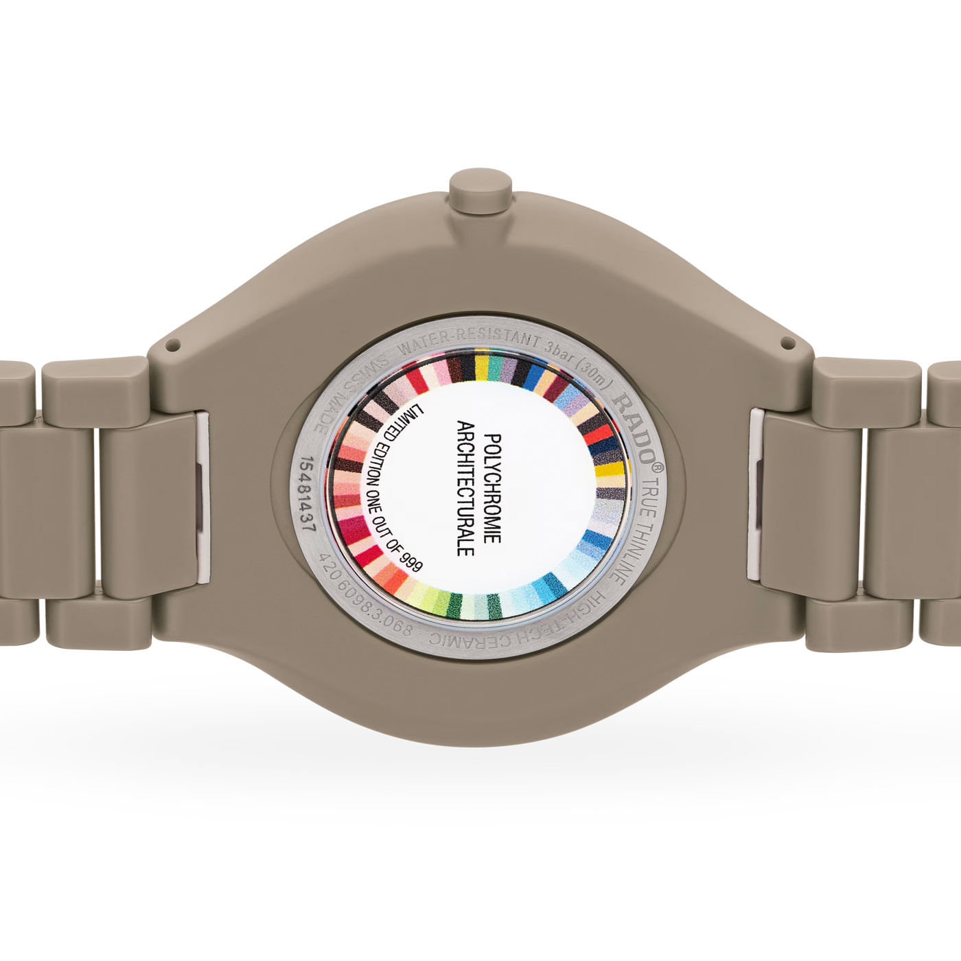 Reloj Rado True Thinline Les Couleurs Gris Claro - Zait.cl