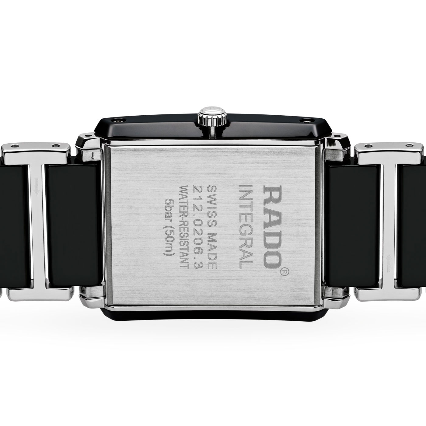 Reloj Rado Integral Negro y Acero - Zait.cl