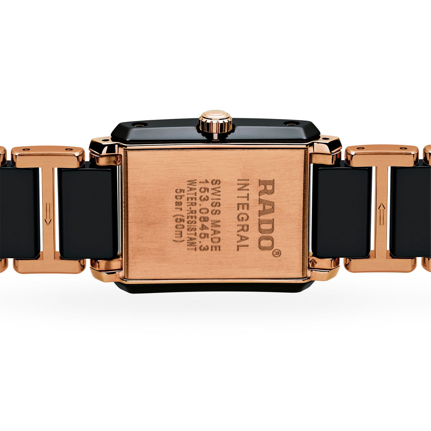 Reloj Rado Integral Diamonds Bicolor Negro - Zait.cl