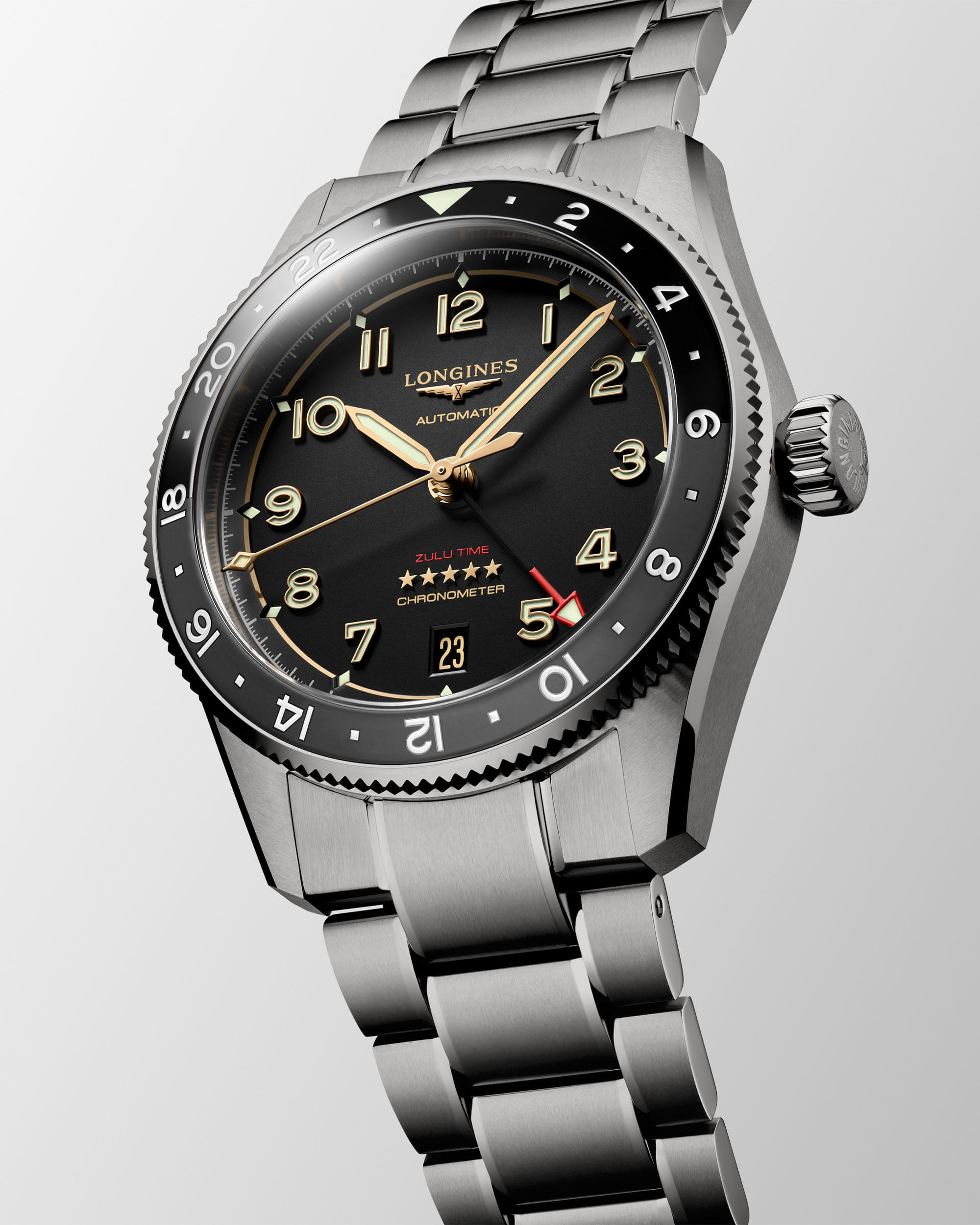 LONGINES SPIRIT ZULU TIME TITANIUM - Longines Chile